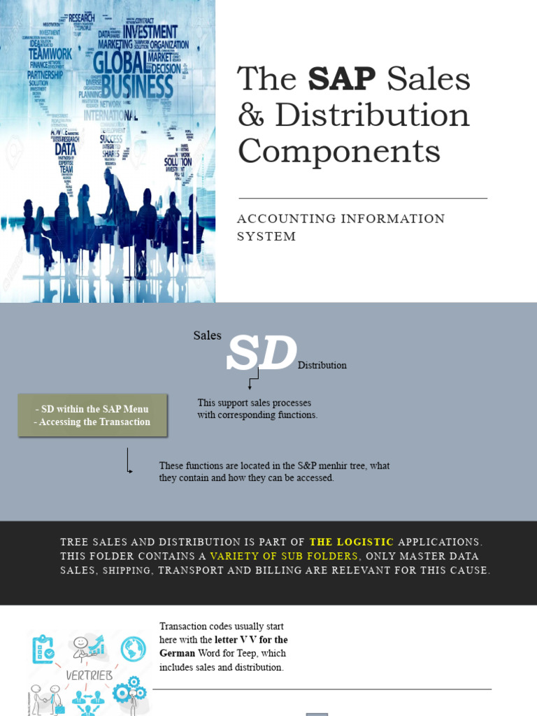 SAP SD: Sales & Distribution Guide | PDF | Computers