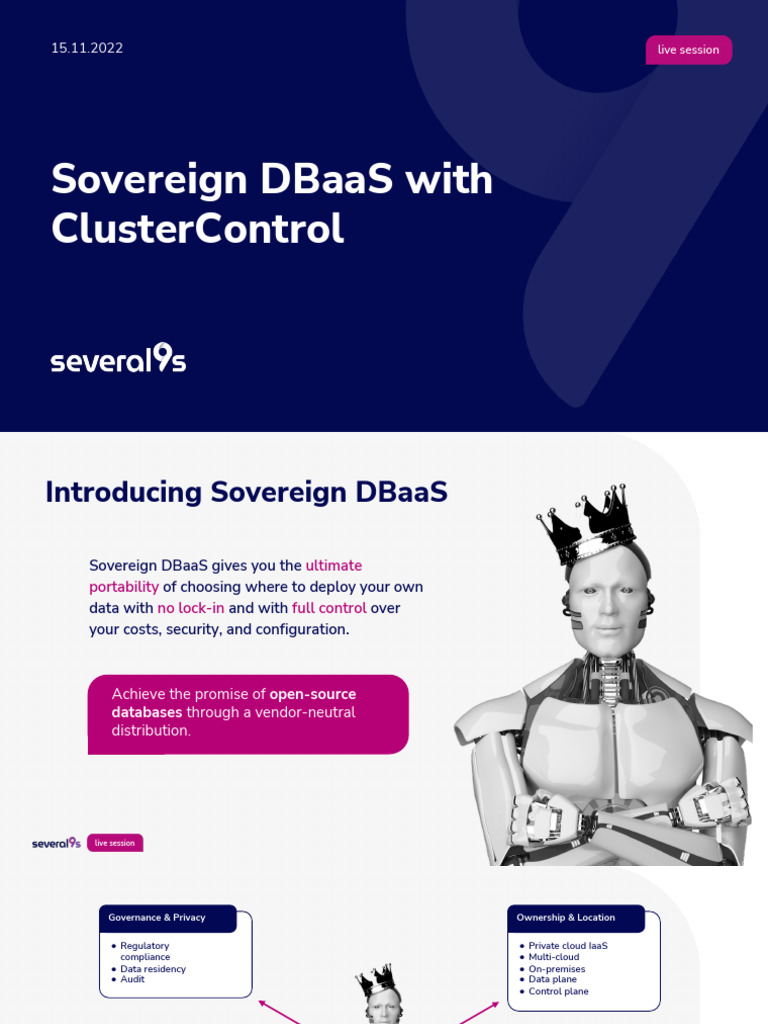 Cluster Control | PDF | Cloud Computing | Databases
