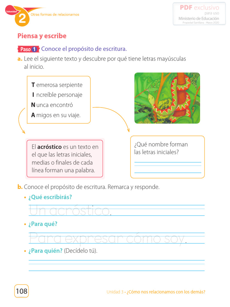 Acróstico | PDF