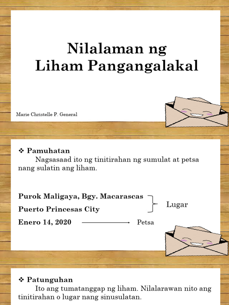 Liham Pangangalakal | PDF