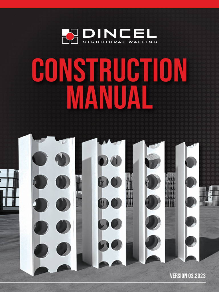 Dincel Construction Manual 2023 | PDF | Concrete | Wall