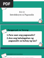5 MGA PAMAMARAAN NG PAGSASALIN Lect 2 | PDF