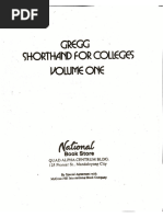 Steno 101 Module | PDF | Shorthand | Punctuation