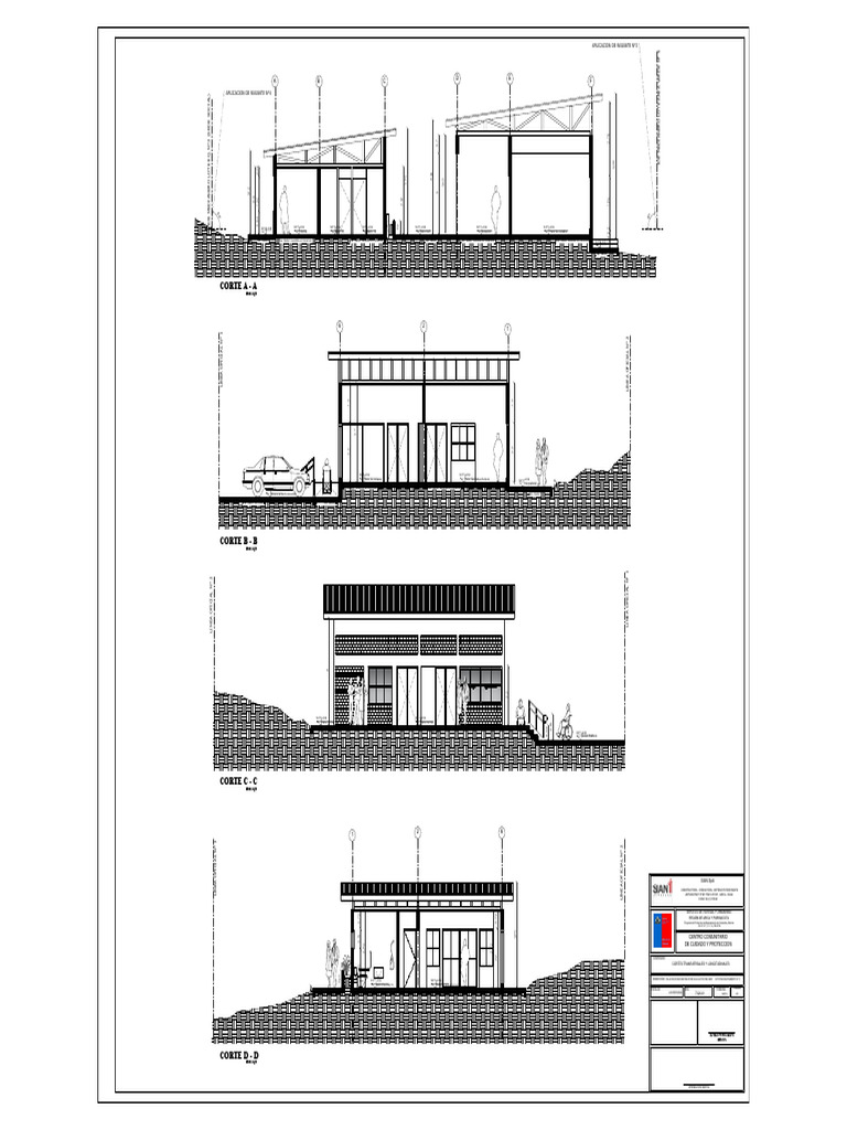 CC Plano Cortes Transv y Long. | PDF