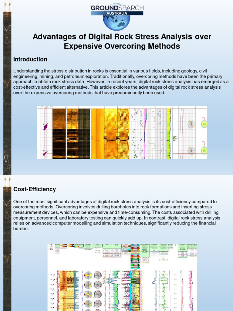 Advantages of Digital Rock Stress Analysis Over Expensive Overcoring ...