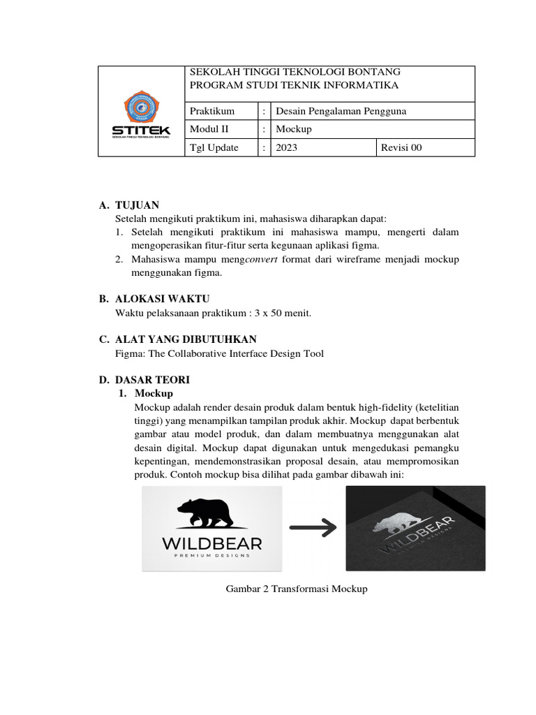 Modul 2 DPP-Mockup | PDF | Komputer