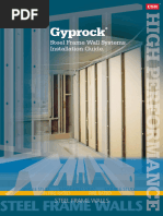 Gyproc White Book C07 S05 GypLyner IWL | PDF | Drywall | Wall