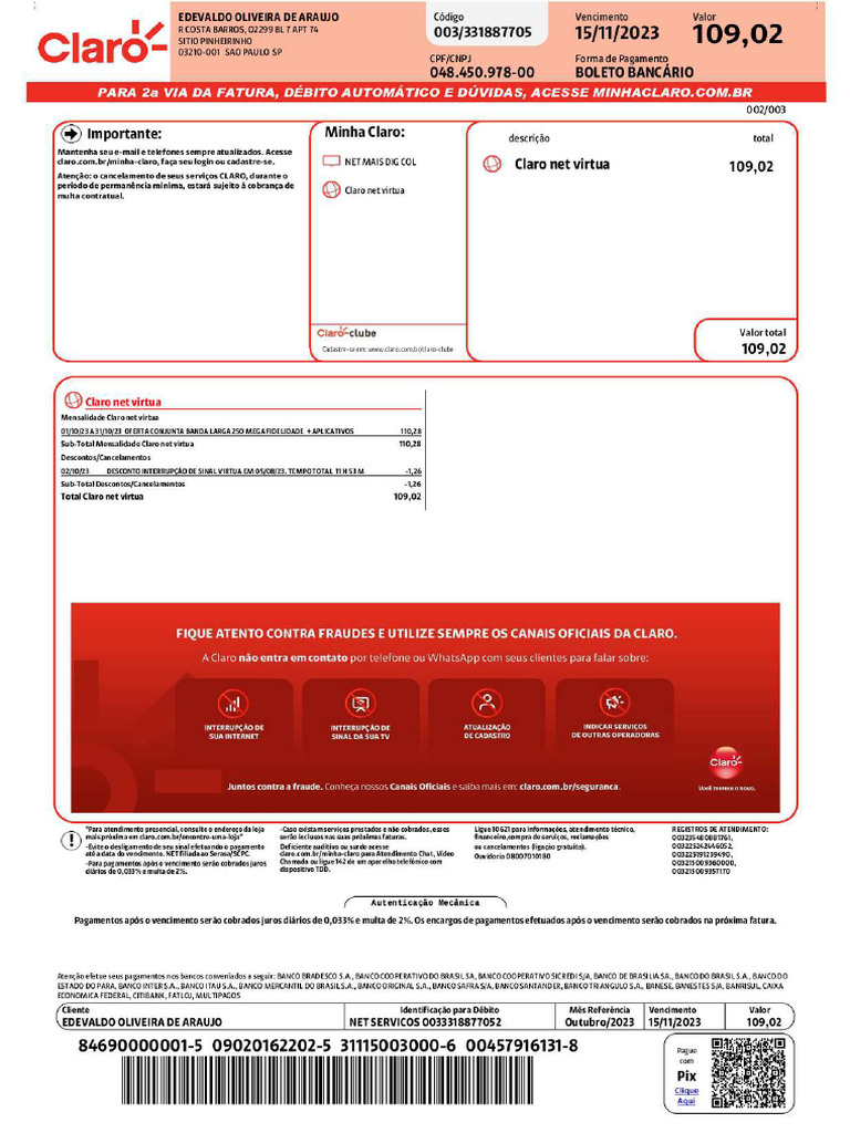 Fatura Claro Page-0001 | PDF