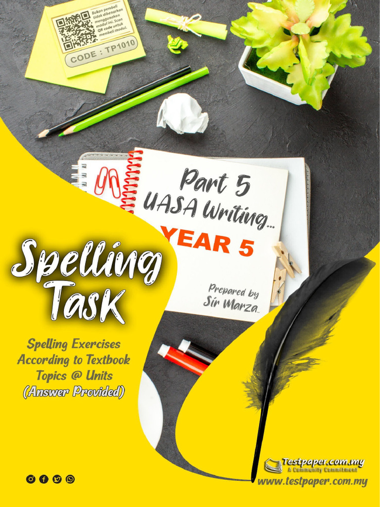 UASA Year 5 Writing Tasks Guide | PDF | Cakes | Pet