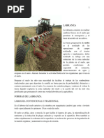 Labranza Primaria | PDF | Arado | Suelo
