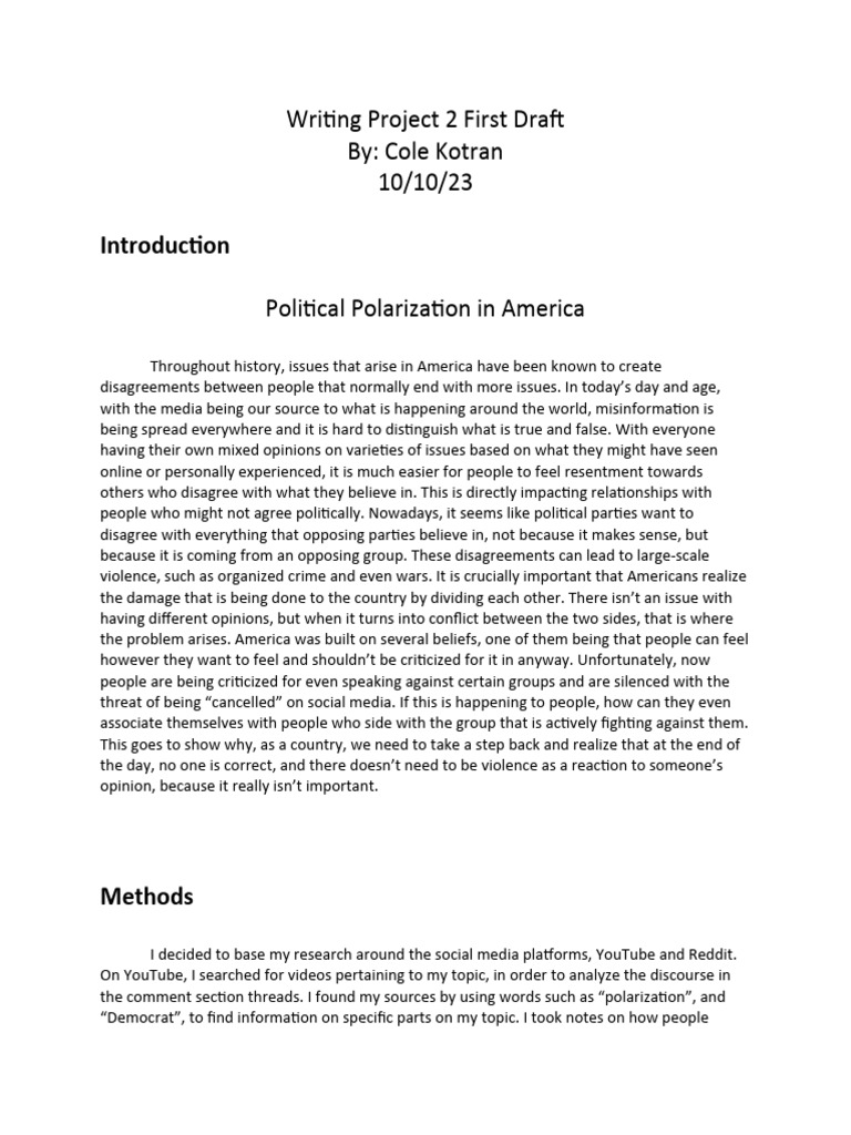 Writing Project 2 First Draft | PDF | Social Media | Popular Culture & Media Studies