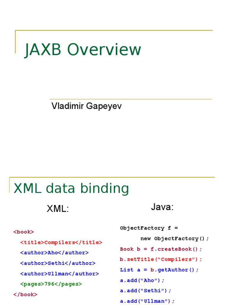 Jaxb 4 | PDF | Xml Schema | Xml