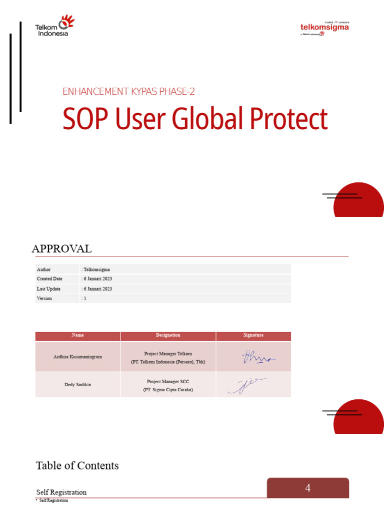 KYPAS2 - SOP User Global Protect v2 | PDF
