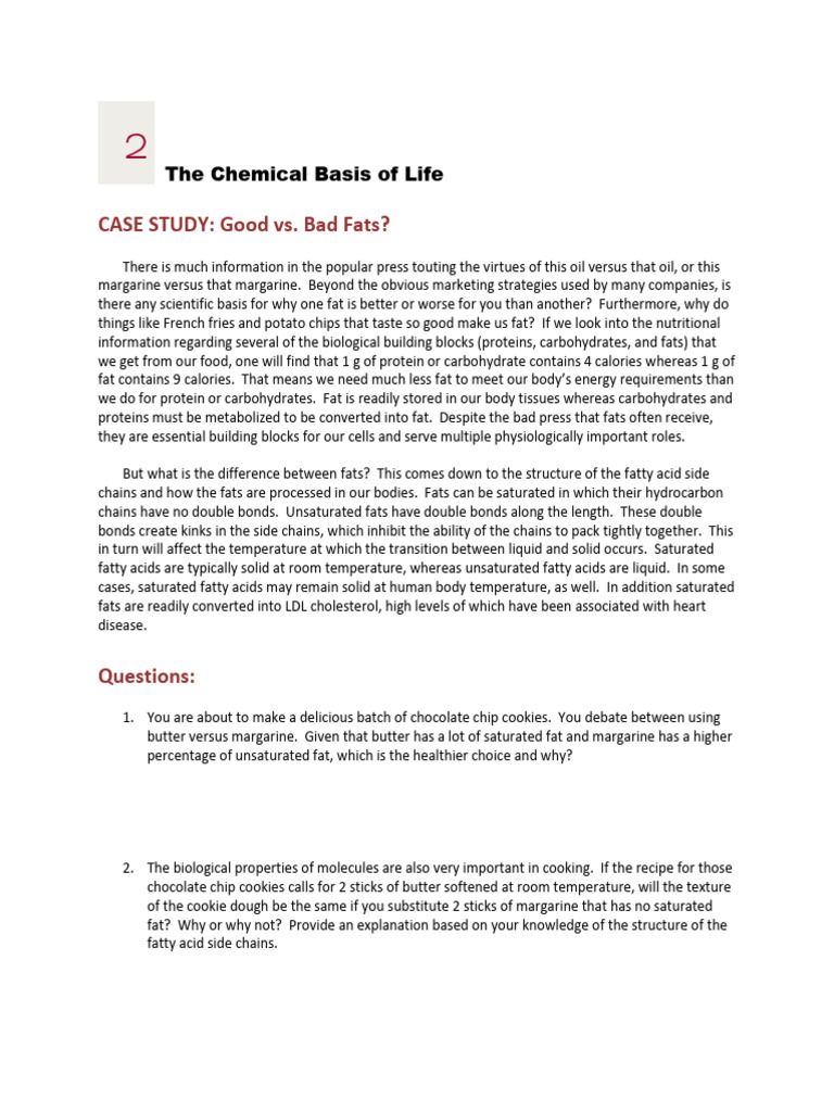 ch02 3 | PDF | Fat | Fatty Acid