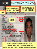 How To Read A Mexican Voter Card - Como Saber Si Una IFE Es Falsa ...