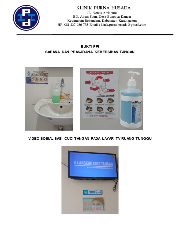 Bukti Pelaksanaan Program Ppi | PDF