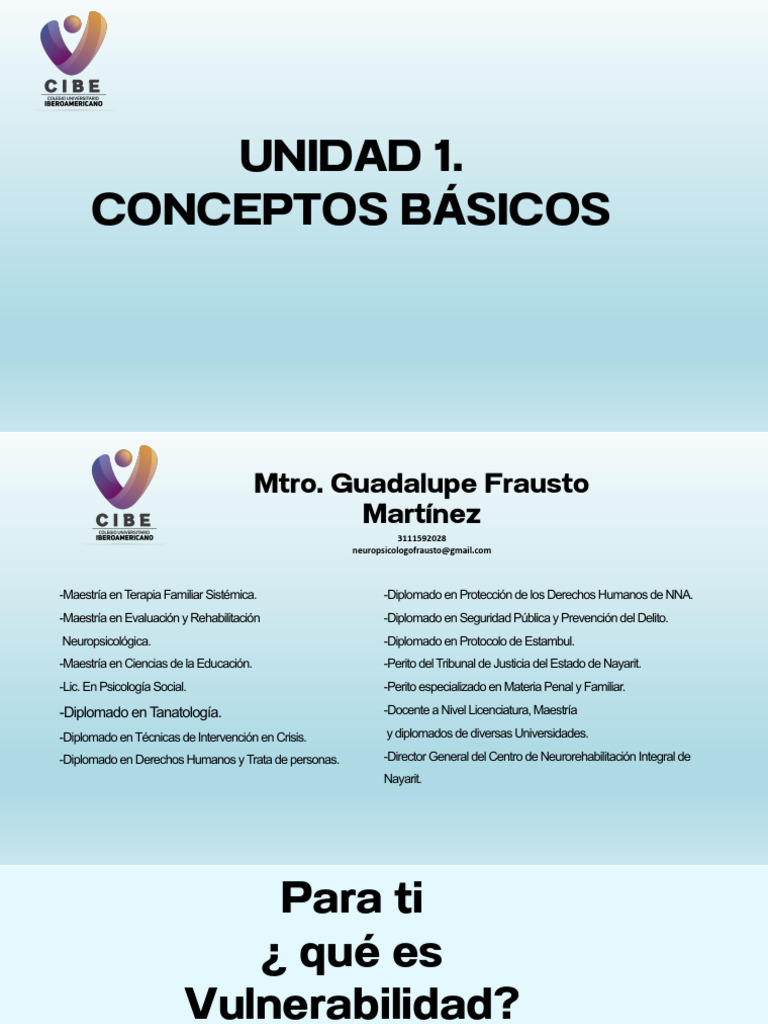 Unidad 1 Conceptos Básicos | PDF | La Ley natural | Libertad