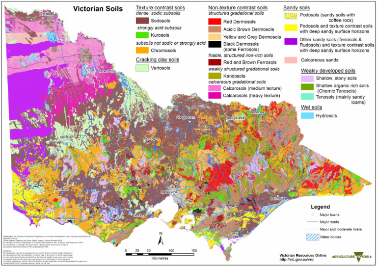 Vic Soil Map | PDF