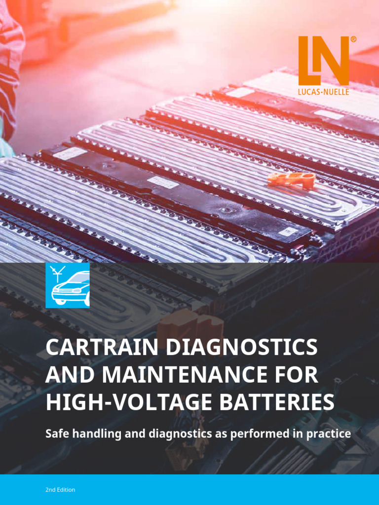 CarTrain Diagnostics and Maintenance For High Voltage Batteries Flyer ...