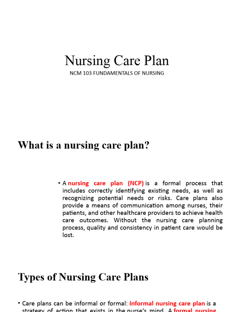 Nursing Care Plan (11139) | PDF | Nursing | Medical Diagnosis
