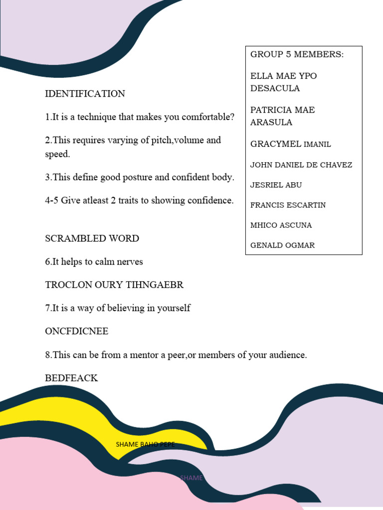 IDENTIFICATION | PDF