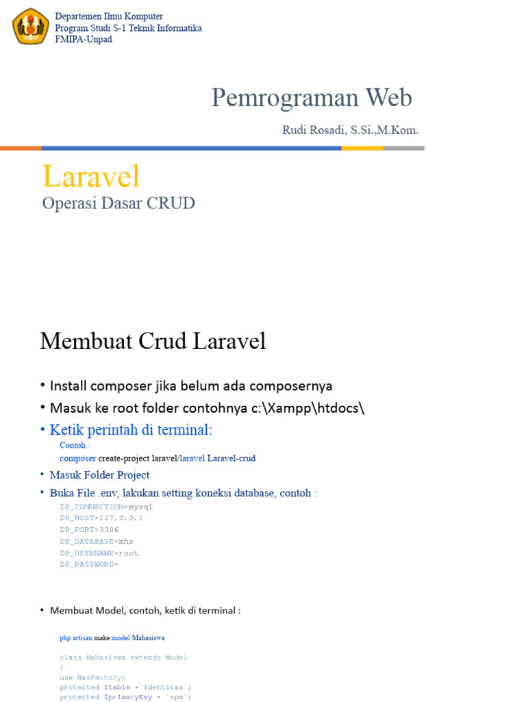 Laravel-Crud - Oi | PDF | Career & Growth | Computers