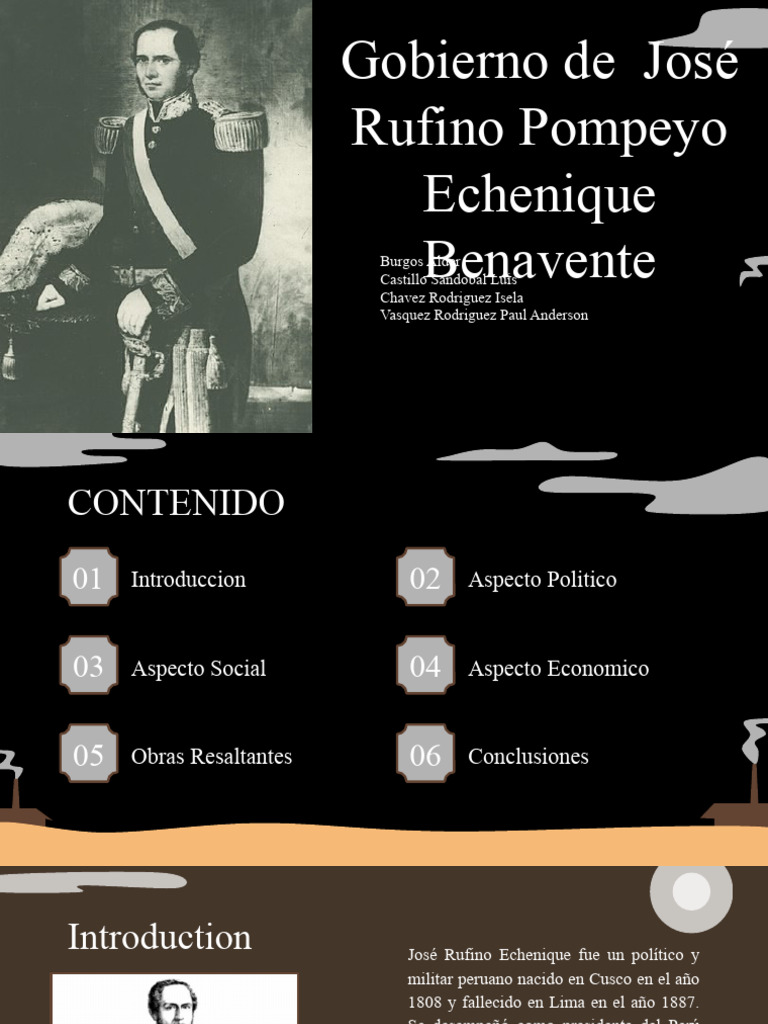 Gobierno de Echenique. | PDF | Perú