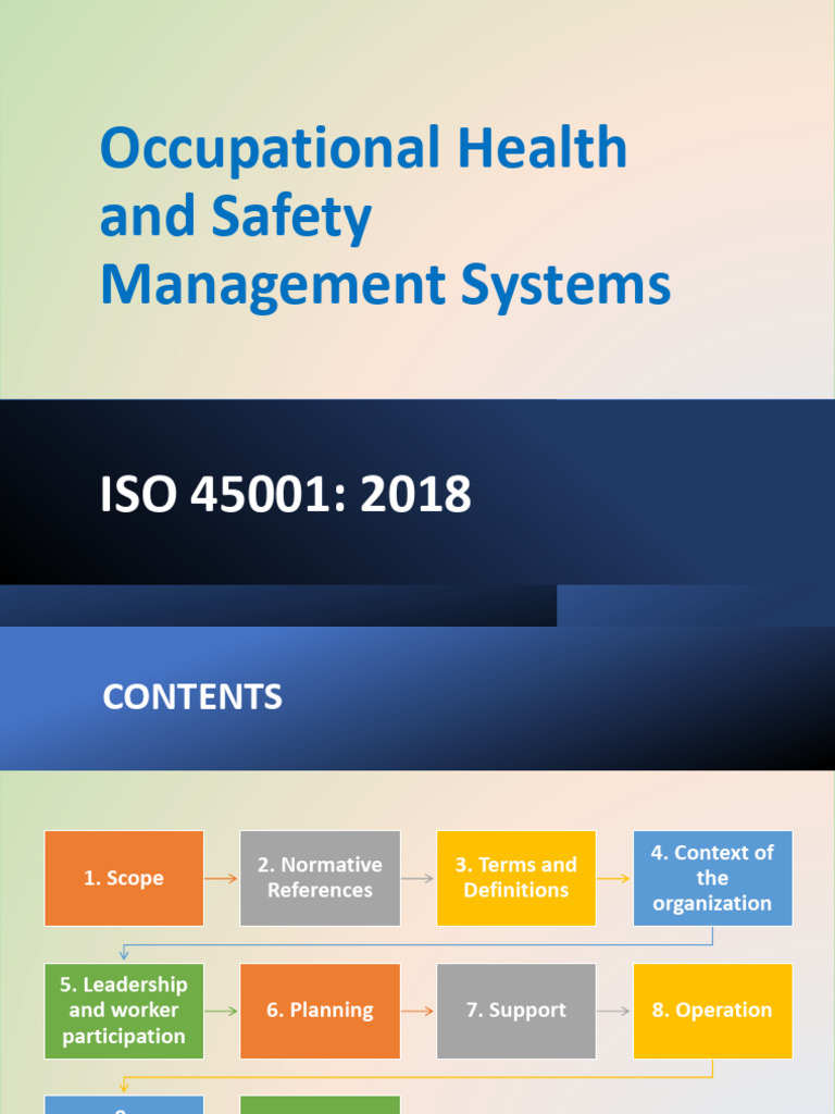 Iso 45001 | PDF | Occupational Safety And Health | Risk