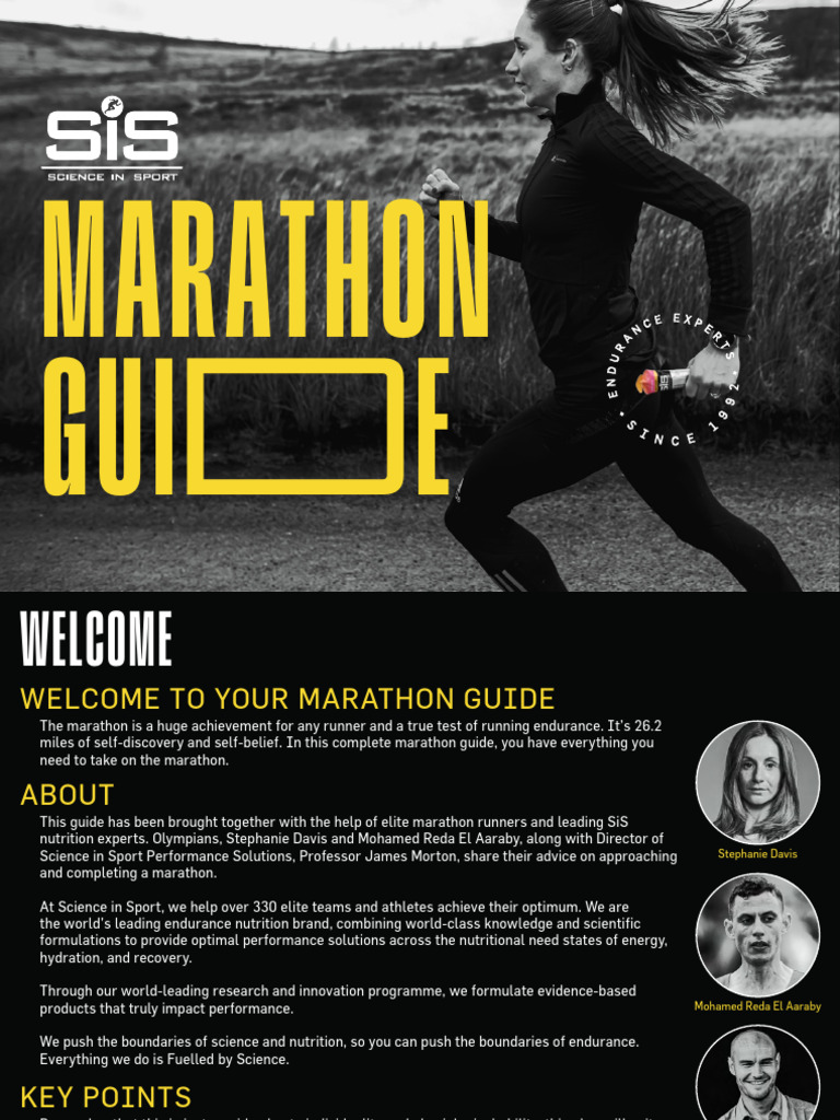 2023 Marathon Guide SiS EN | PDF | Weight Loss | Running