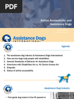 Southwest Airlines Service Animal Form 2025 | PDF | Animals And Humans