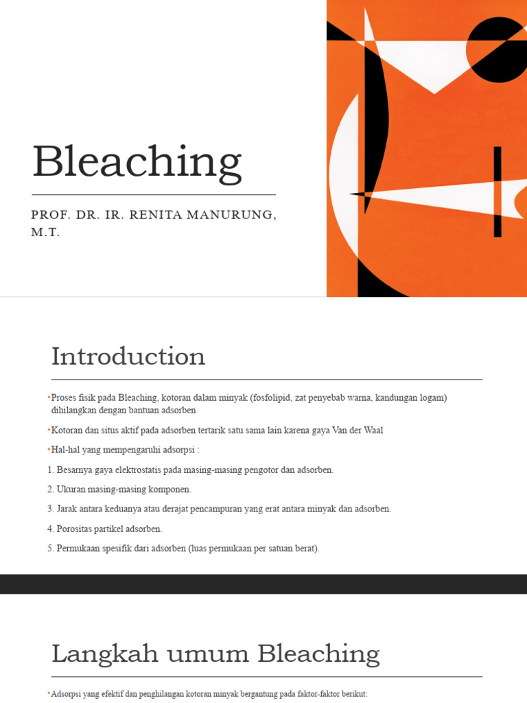 Bleaching | PDF