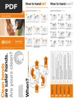 How To Handwash Poster | PDF | Hand Washing | Hygiene