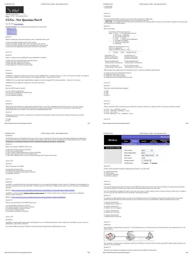 New Question Part8 | PDF | Port (Computer Networking) | File Transfer Protocol