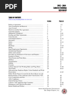 Local 675 Collective Agreement 2025-2028 | PDF | Overtime | Employment