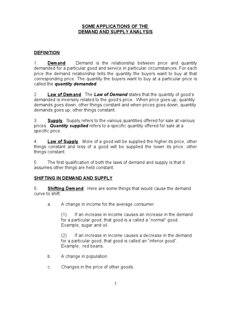 Demand and Supply App | PDF | Supply And Demand | Supply (Economics)