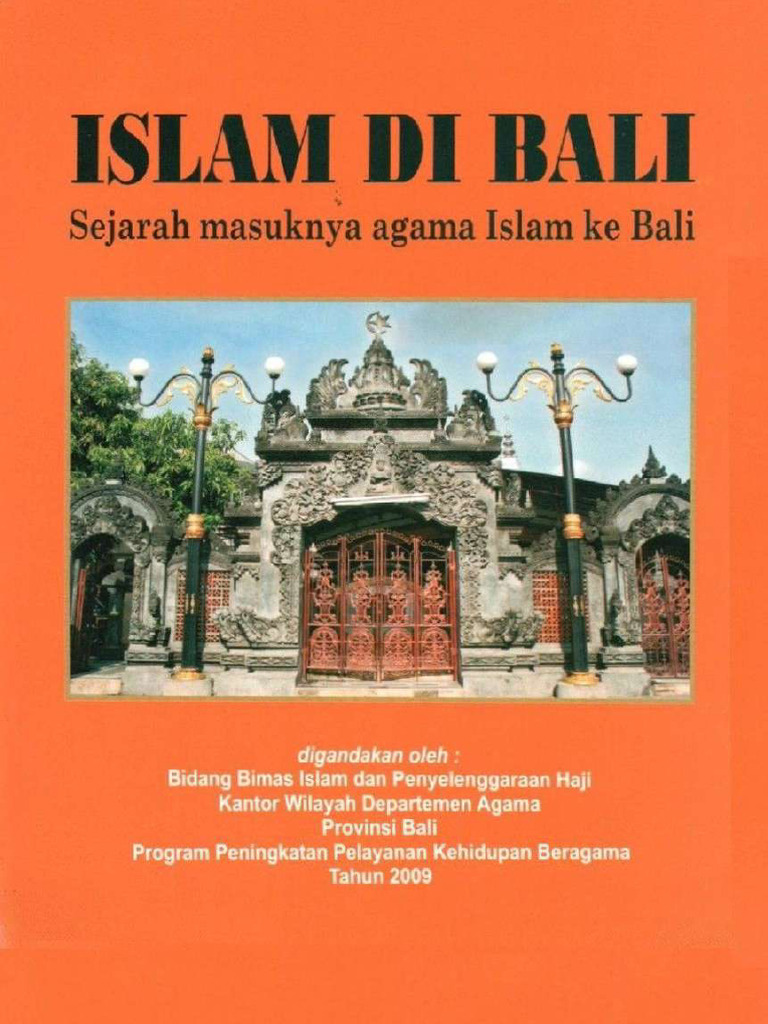 Islam Di Bali Sejarah Masuknya Agama Islam Ke Bali | PDF