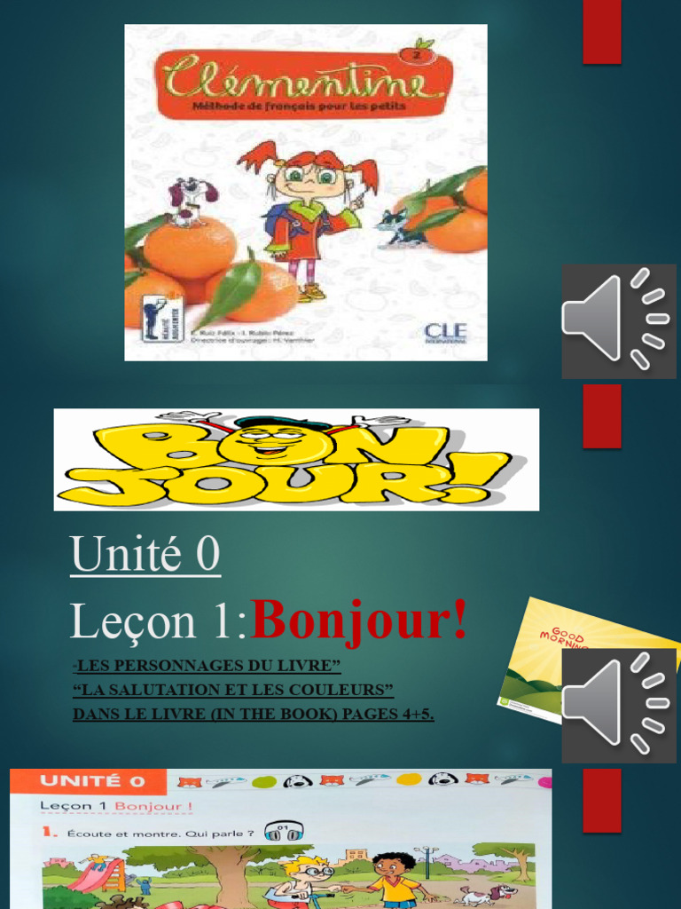 Bonjour! Gr.2 Clementine 2 | PDF