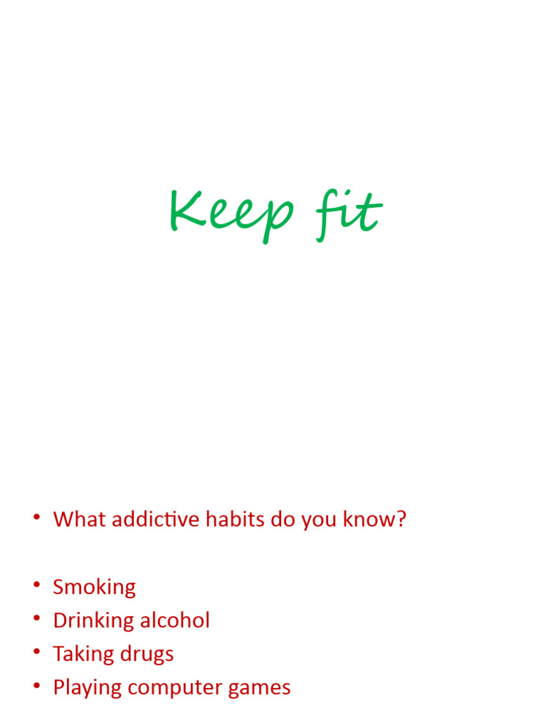 Prezentatsiya1 Keep Fit | PDF | Clinical Medicine