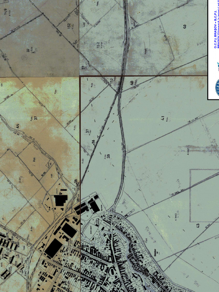 6 Plan de Incadrare Zona - Teren Ghimbav - 1-5000 - 2023 2 | PDF