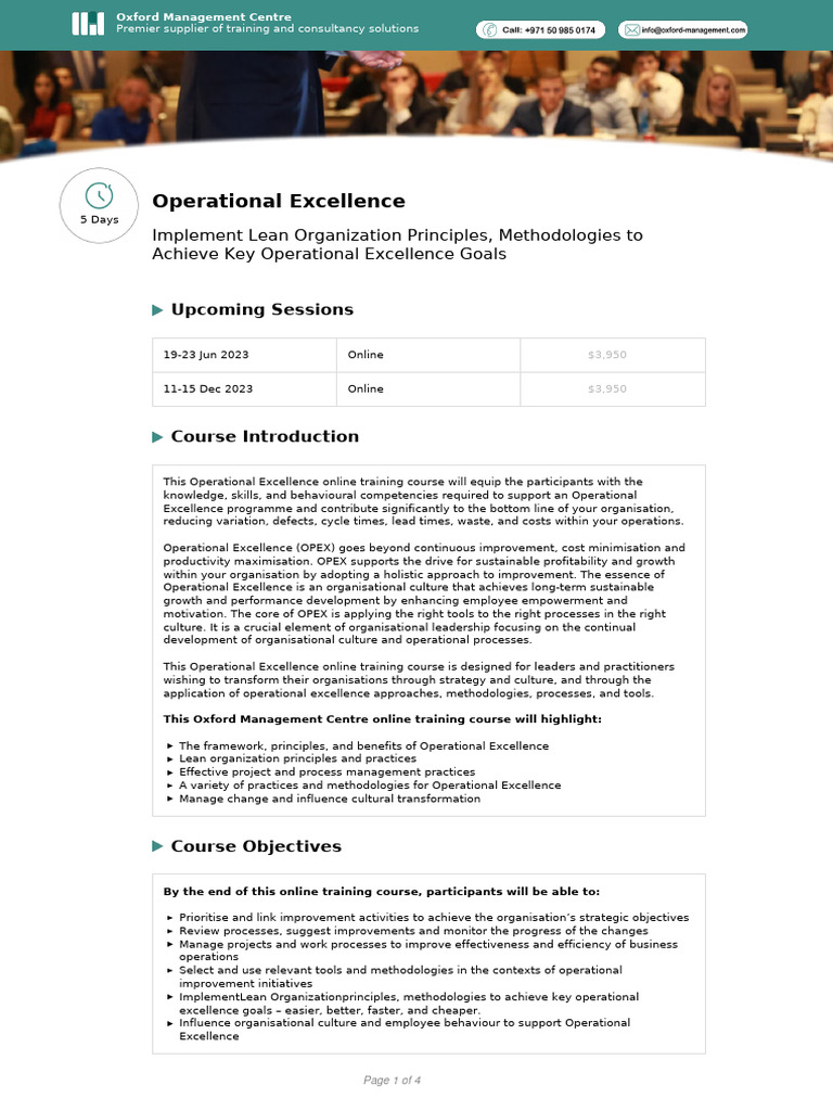 Lean Certification | PDF | Educational Technology | Organizational Culture