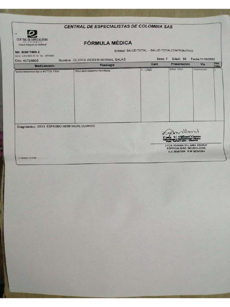 Formula Médica | PDF