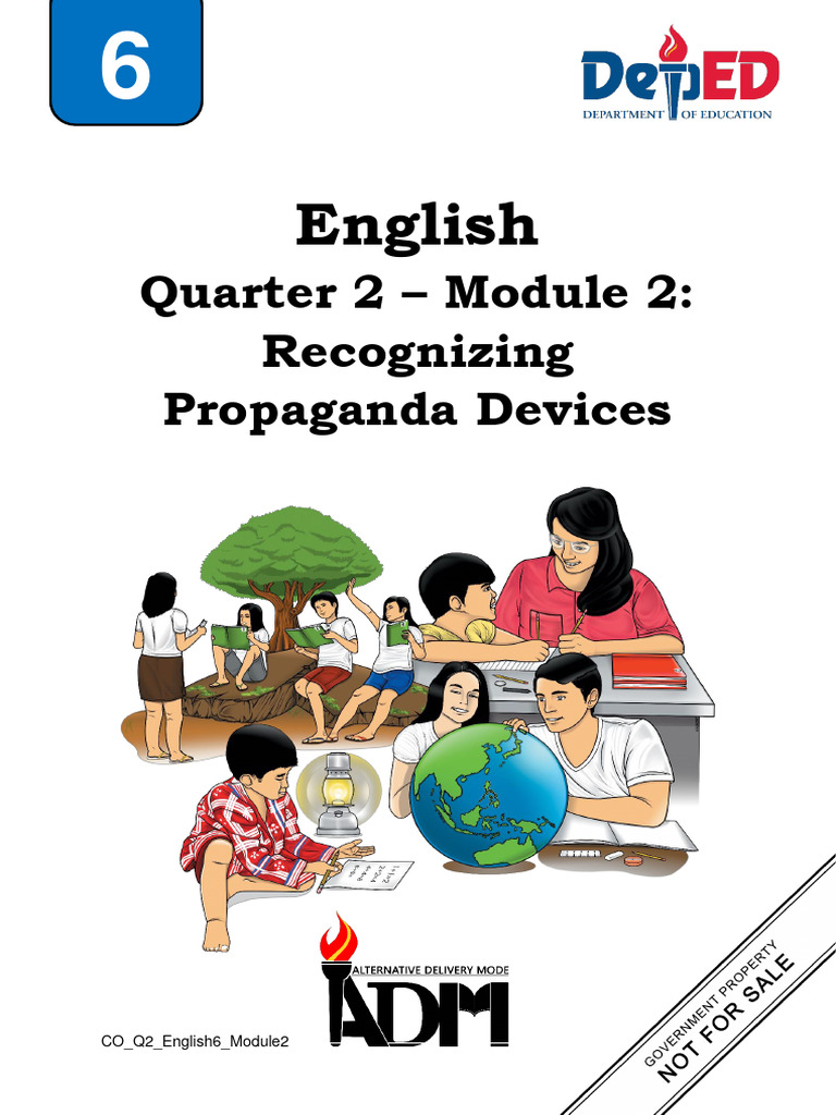 English6 Q2 Module2 Recognizing-Propaganda-Devices v2 | PDF | Learning ...