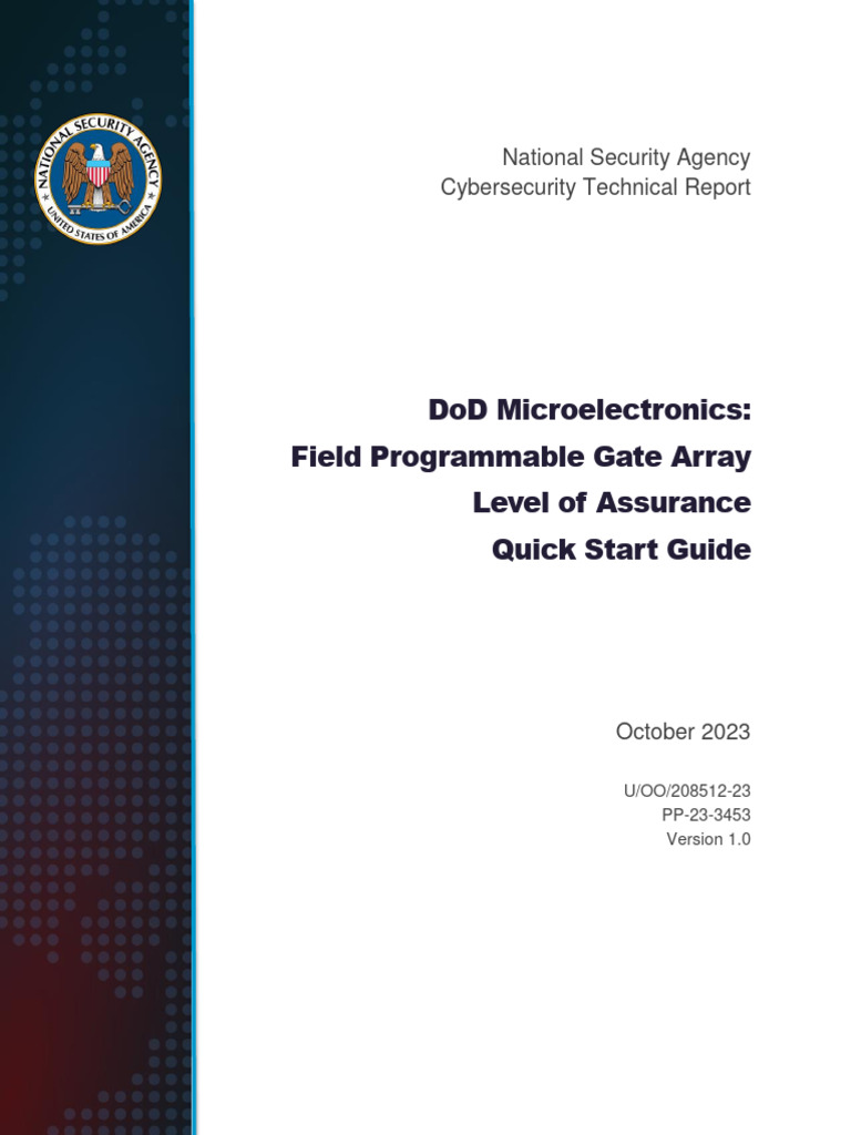 DoD Microelectronics Quick Start Guide-1 | PDF | Computer Security ...