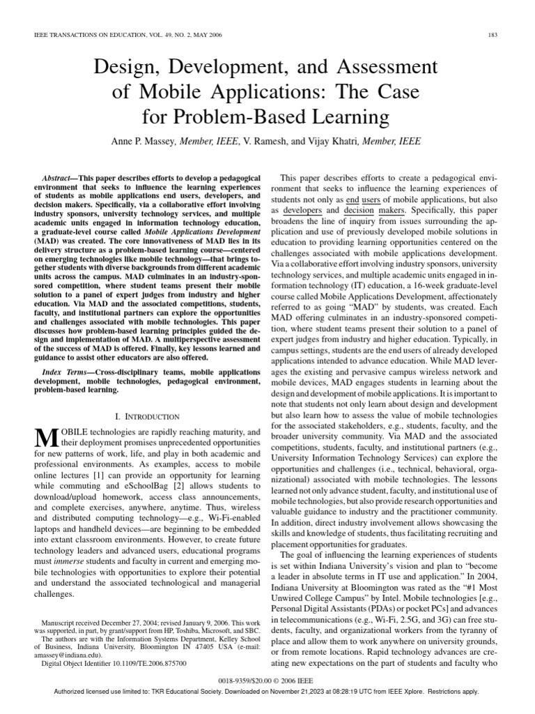 Article 25 | PDF | Learning | Pedagogy