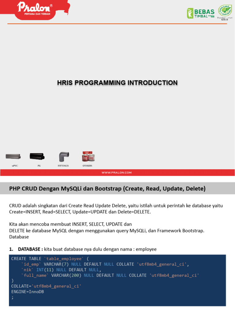 Modul - 2 Praktikum CRUD | PDF