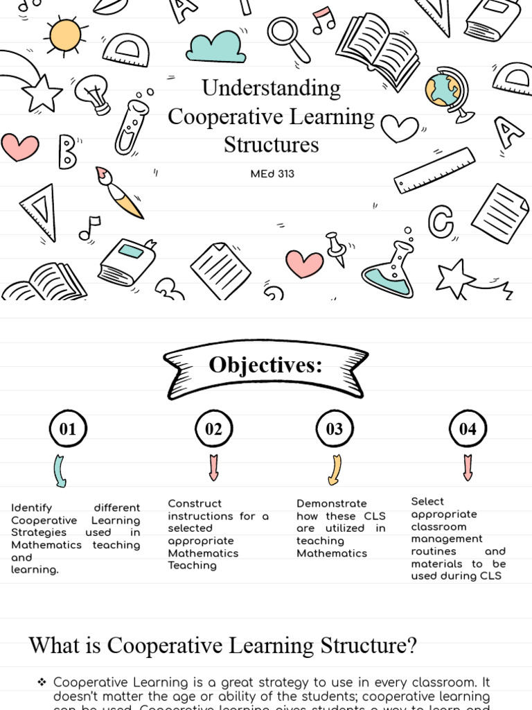 Understanding Cooperative Learning Structures | PDF | Classroom ...