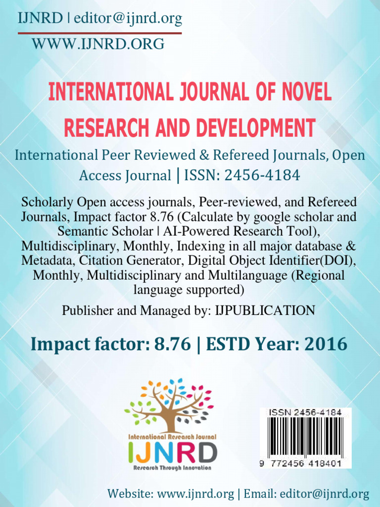 Published Research Papper | PDF | Academic Journal | Digital Object ...