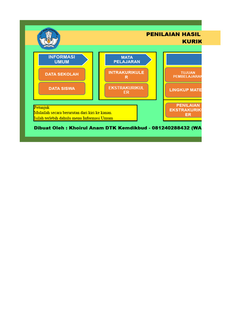 APLIKASI RAPOR IKM 2023.xlsm | PDF