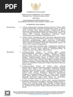 SK GUB JABAR Tentang UMSK 2025 | PDF