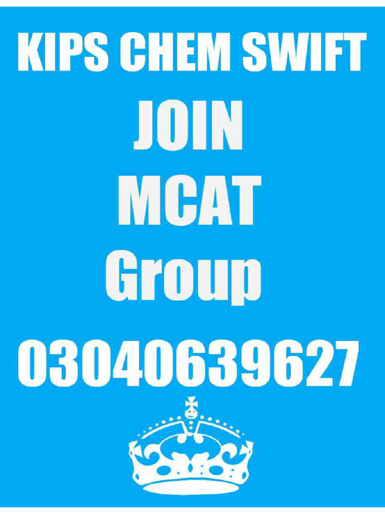 Kips Chemistry Swift N Series | PDF